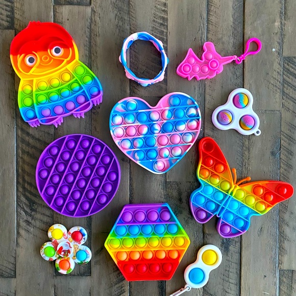 Toys | Assorted Pop It Fidgets | Poshmark